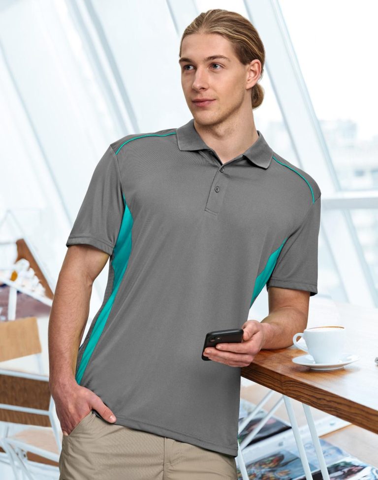 [PS79] Men's Cooldry S/S Contrast Interlock Polo - VMA Uniforms
